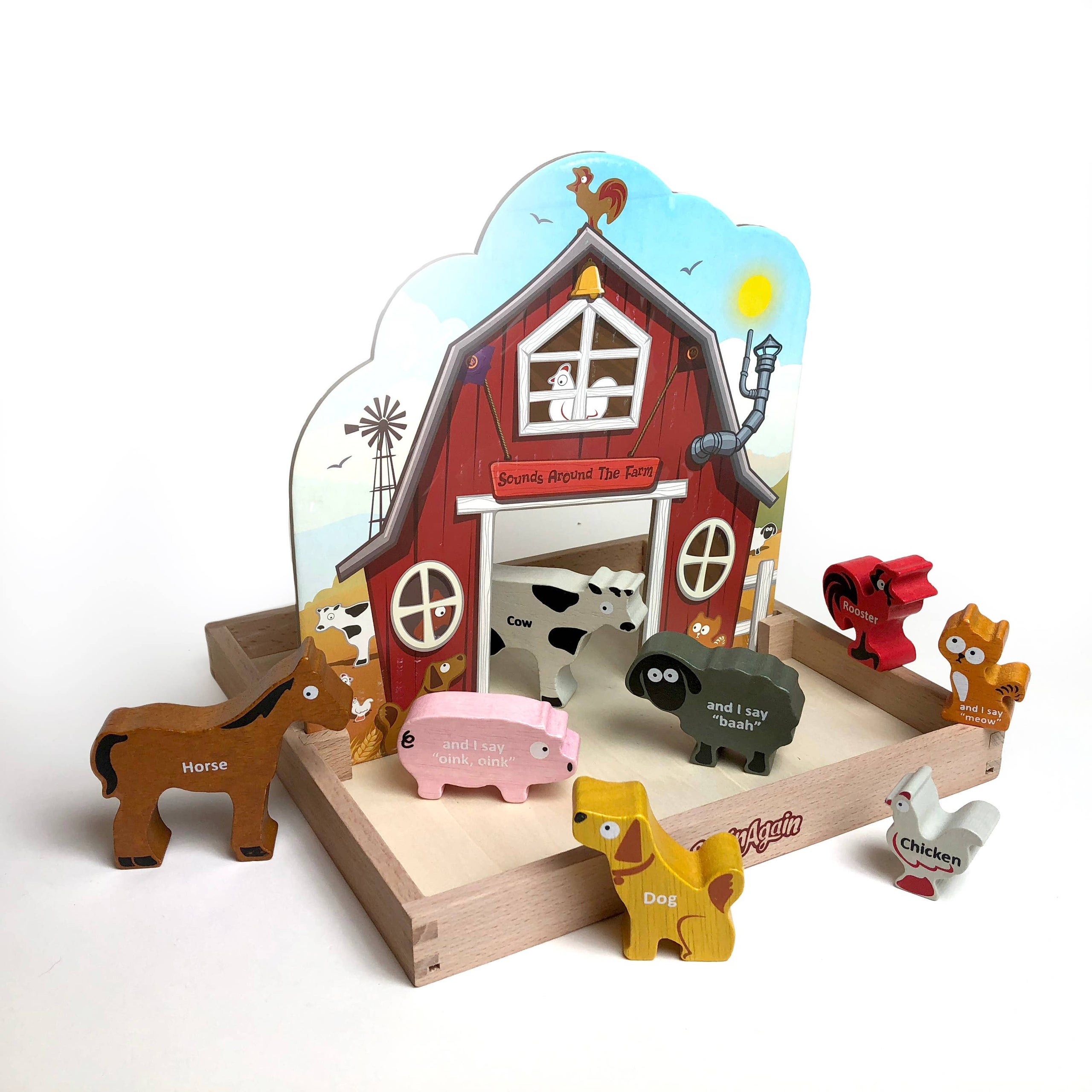 BeginAgain - Sounds Around The Farm Story Box | Tattle Tales